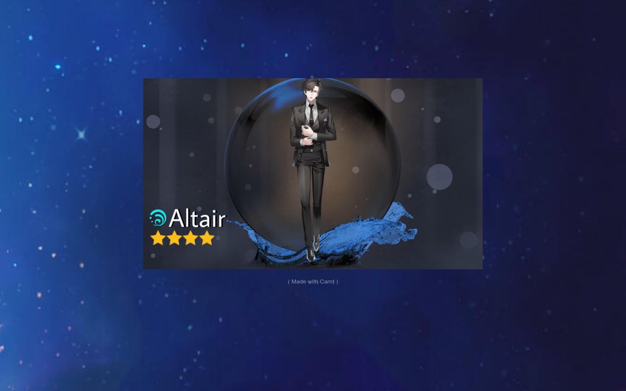 altair bio and voice lines